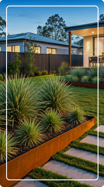 Corten & Steel Garden Edging in Adelaide | SA Steel Yard