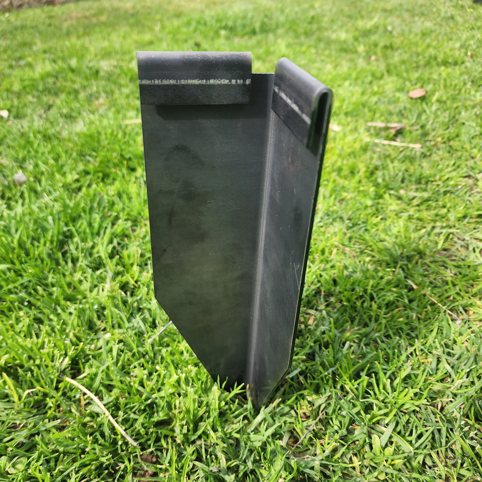 3 mm Corten Steel Corner Joiners for Garden Edging – SA Steel Yard