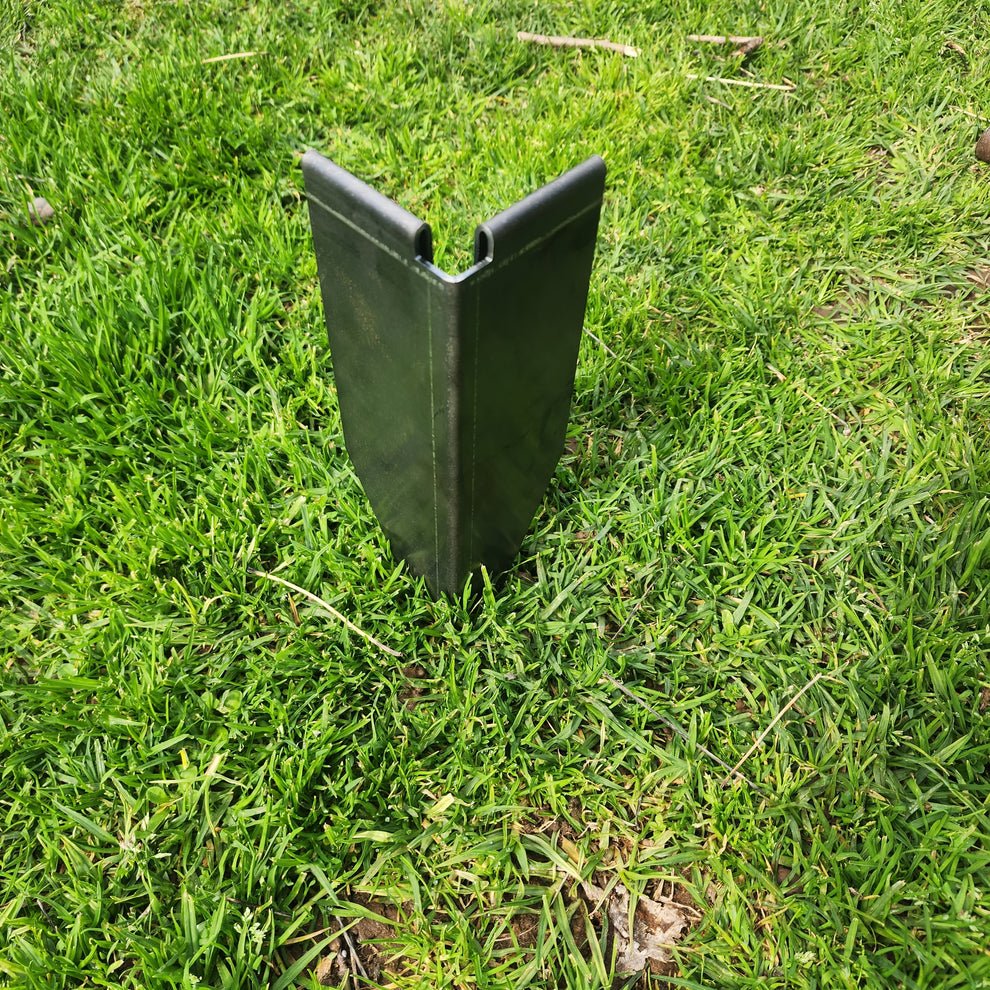 3 mm Corten Steel Corner Joiners for Garden Edging – SA Steel Yard