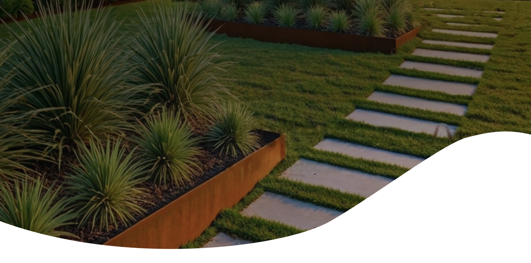 Corten & Steel Garden Edging in Adelaide | SA Steel Yard