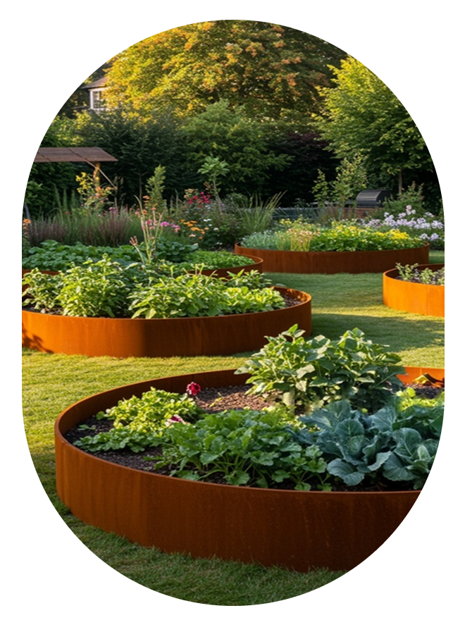 Corten & Steel Garden Edging in Adelaide | SA Steel Yard